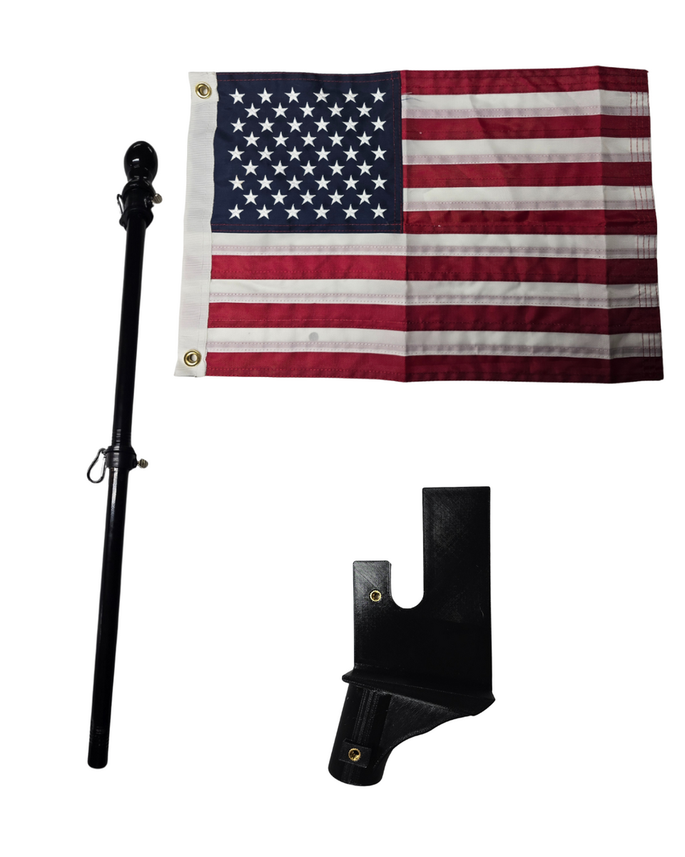 Evolution D-MAX Dual Flag Pole Bundle – JACK'd Carts