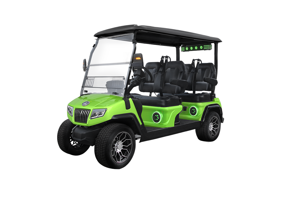 Evolution D5:Ranger 4 Lime Green PLUS – JACK'd Carts