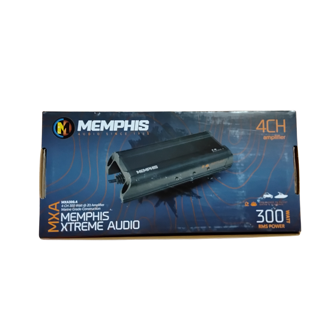 Memphis Xtreme Audio MXA300.4 Amplifier – JACK'd Carts