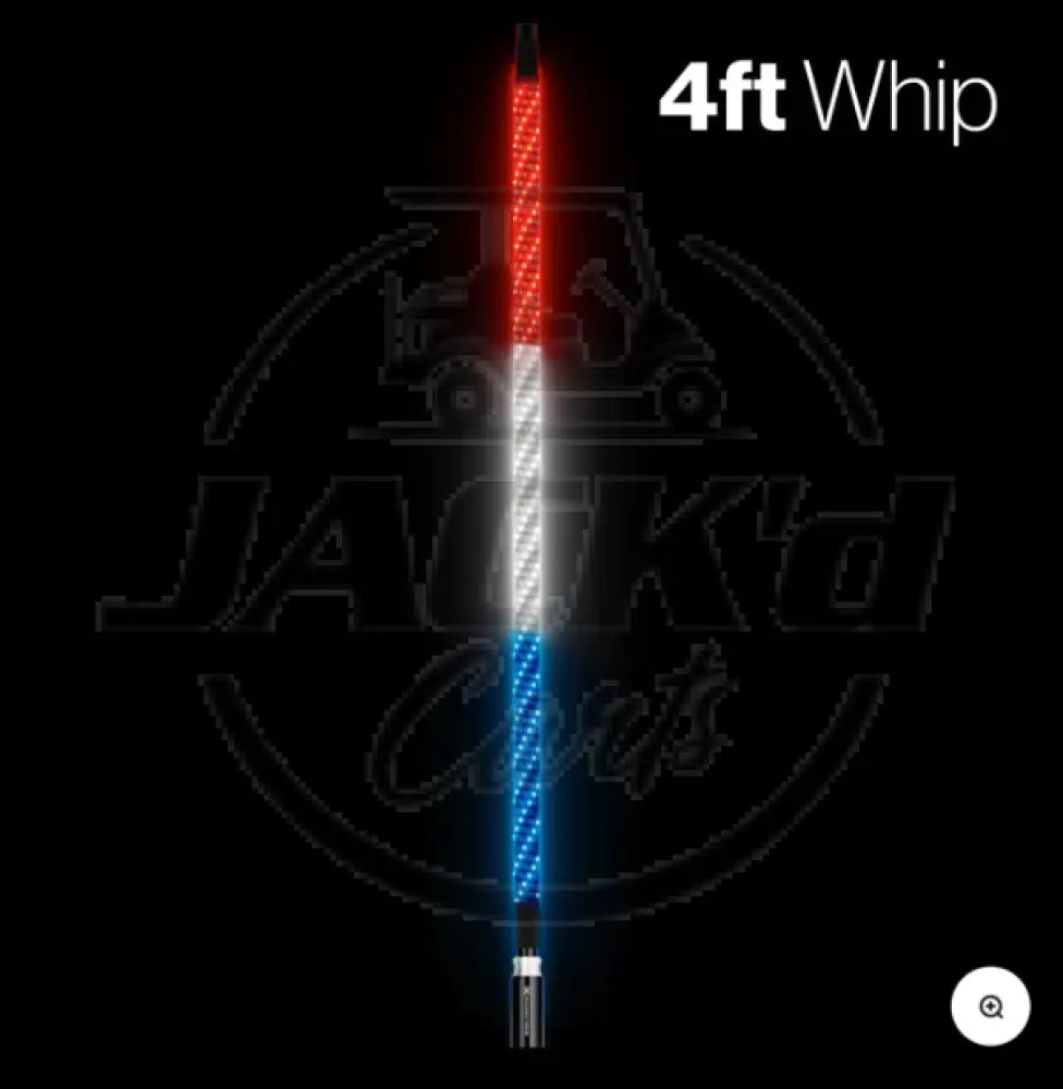 EcoXGear Golf Cart Whip - 4 Feet - NO Controller – JACK'd Carts