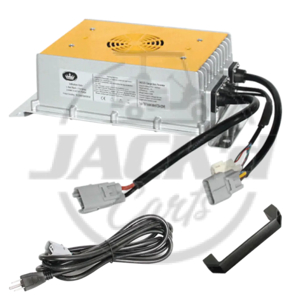 Lithium Battery Charger With Portable Hand & AC Charge Cord – JACK'd Carts