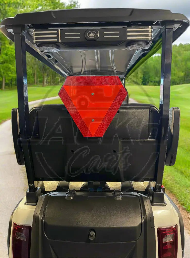 Slow Moving Vehicle Safety Sign – JACK'd Carts